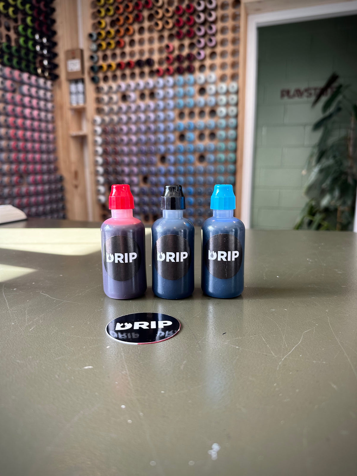 Drip Ink Dab 10mm Red | Playstate Supply
